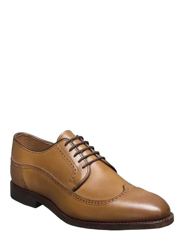 Allen Edmonds Winston Wingtip Dress Derby Shoe - Walnut Leather