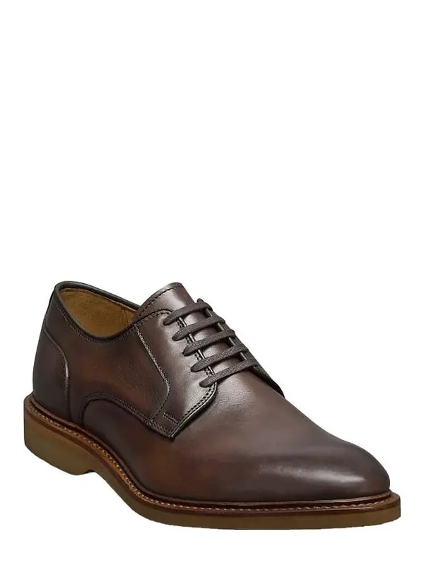 Allen Edmonds Walker Verse Plain-toe Derby Dress Shoe - Chili Leather