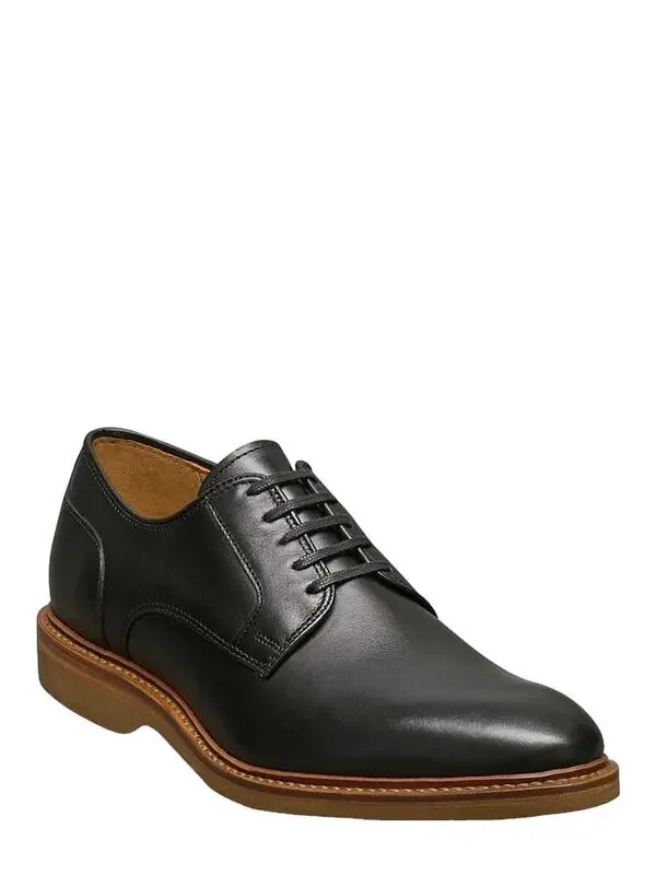 Allen Edmonds Walker Verse Plain-toe Derby Dress Shoe - Black Leather