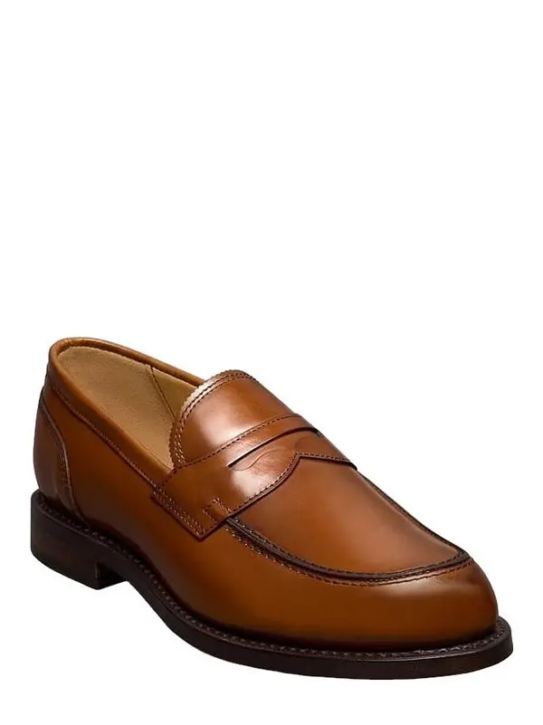 Allen Edmonds Miller Reserve Penny Loafer - Natural Polished Calf Leather