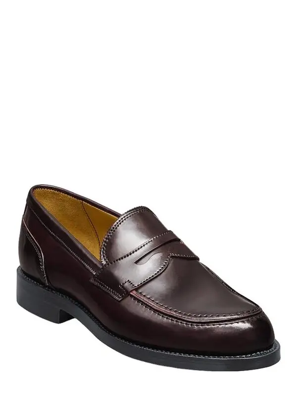 Allen Edmonds Miller Reserve Penny Loafer - Burgundy Cordovan Leather