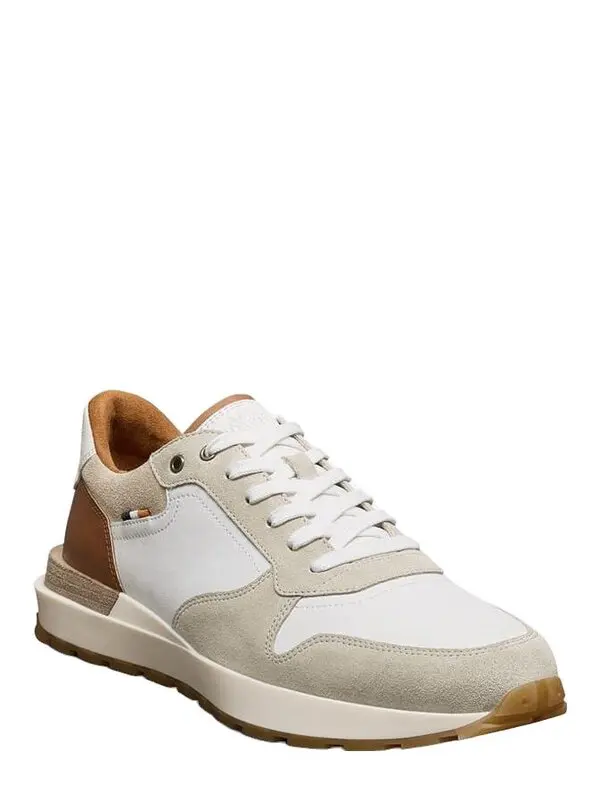 Allen Edmonds Lionel Lace-up Sneakers - White Suede