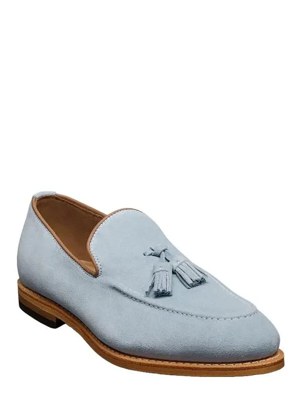 Allen Edmonds Randolph Tassel Loafer - Sky Blue Suede