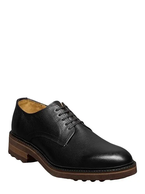 Allen Edmonds Noah Reserve Plain-toe Derby - Black Leather
