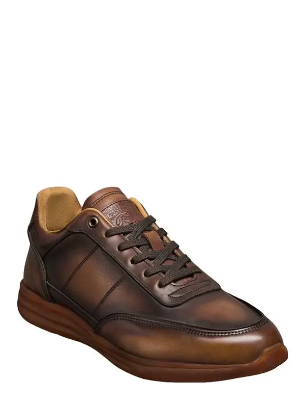 Allen Edmonds Brentwood Reserve Lace-up Sneakers - Coffee Brown Leather