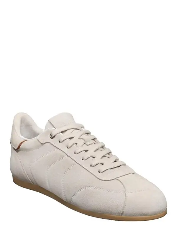 Allen Edmonds Aidan Suede Lace-up Sneakers - Dove Grey Suede