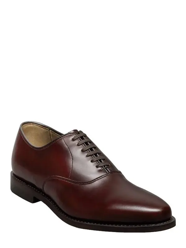 Allen Edmonds Carlyle Plain-toe Oxford Dress Shoe - Burgundy Leather