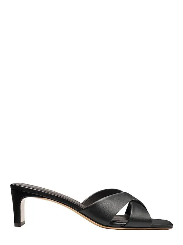MARGAUX LONNBERG The Selene 50 Sandals - Black Nappa
