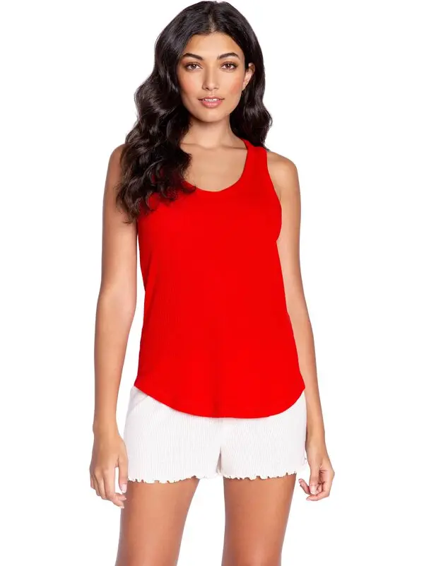 PJ Salvage Textured Ribbed Tank - One-color