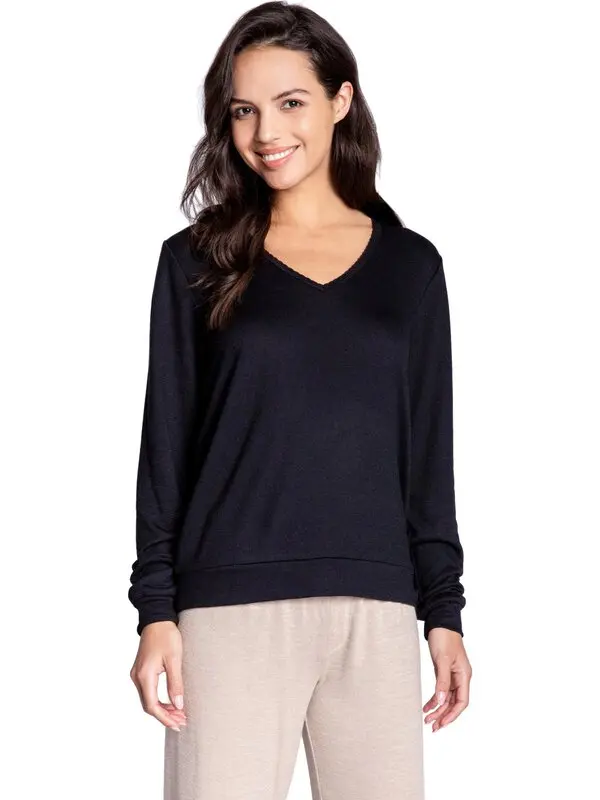 PJ Salvage Reloved Lounge Long Sleeve Top - One-color