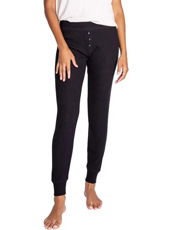 PJ Salvage Textured Ribbed Lounge Pants - One-color