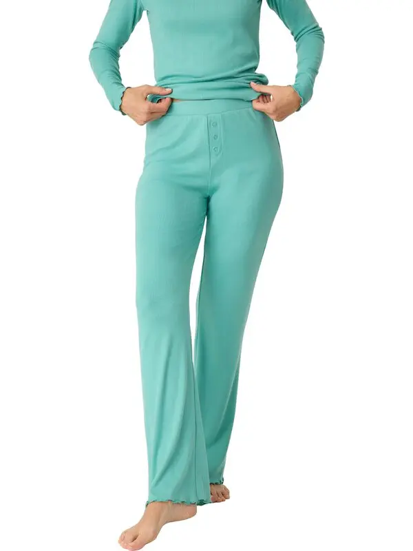 PJ Salvage Lacey Lounge Pants - Jade