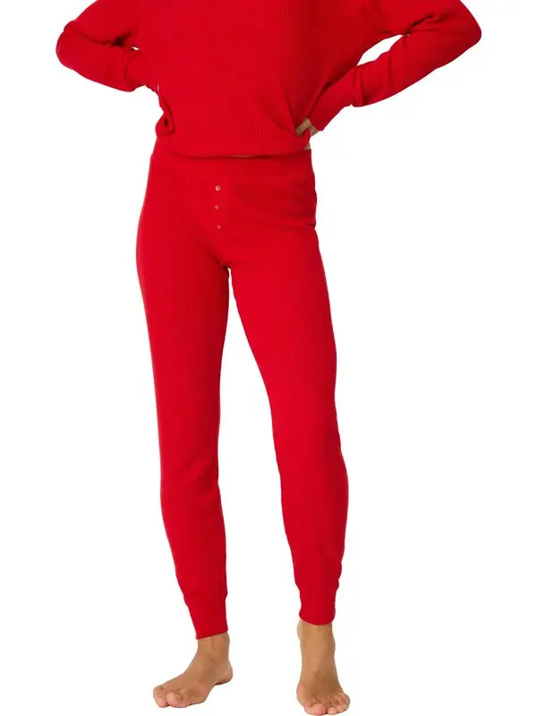 PJ Salvage Textured Ribbed Lounge Pants - One-color