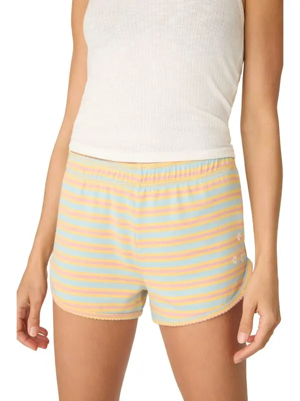 PJ Salvage Striped Sleep Shorts - Multi