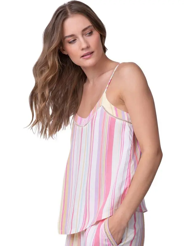 PJ Salvage Striped Cami - Peach