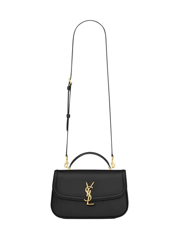 Saint Laurent Solferino Small Top Handle Bag - Black