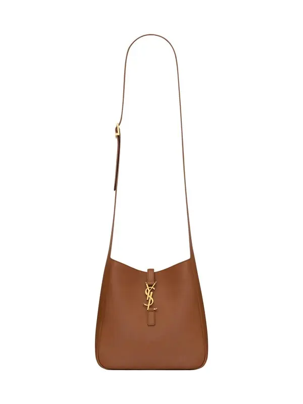 Saint Laurent Le 5 À 7 Crossbody Bag In Grained Leather - Fox