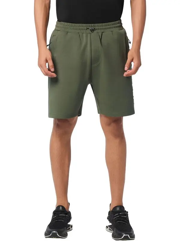 PLEIN SPORT Embellished Shorts - Military