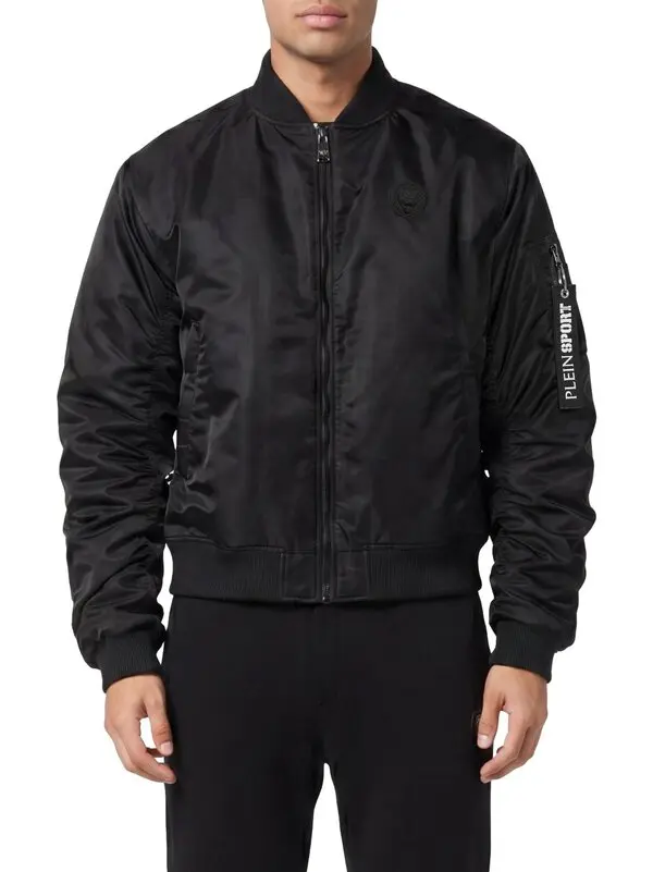 PLEIN SPORT Bomber Jacket - Black