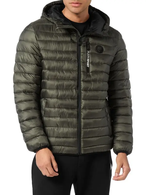 PLEIN SPORT Padded Jacket - Military