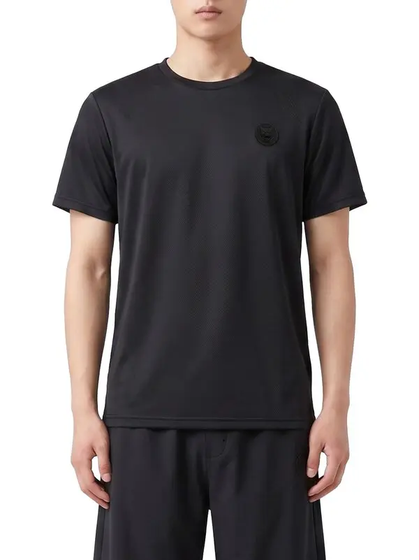 PLEIN SPORT Crewneck T-shirt - Black
