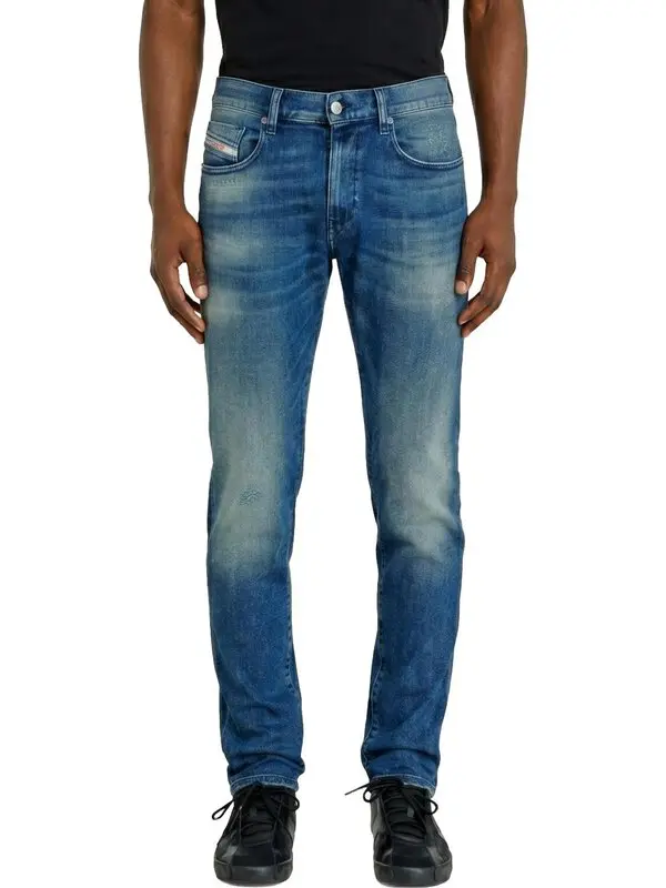 DIESEL® Dstrukt Skinny Fit Jeans - Blue