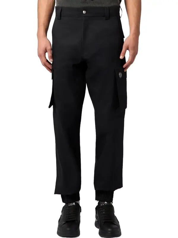 Philipp Plein Cargo Pants - Black