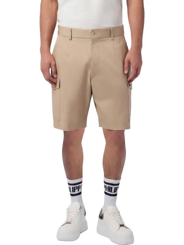 Philipp Plein Cargo Shorts - Beige