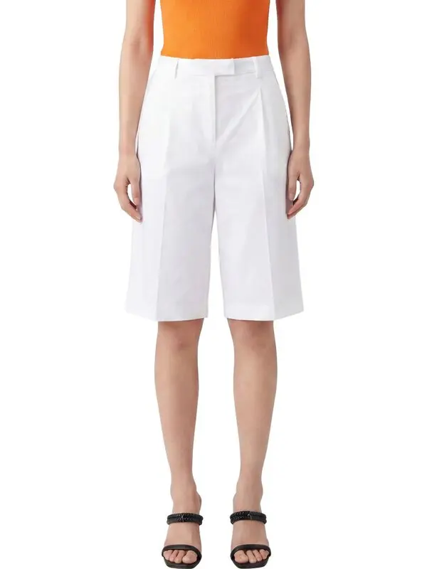 Patrizia Pepe Tailored Shorts - White