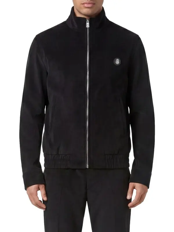 BILLIONAIRE Corduroy Jacket - Black