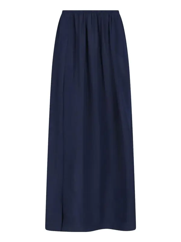 THE FRANKIE SHOP Elie Fluid Maxi Skirt - Blue
