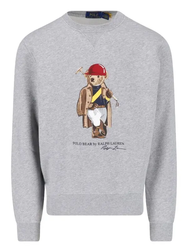 Polo Ralph Lauren Sweatshirt "polo Bear - Gray