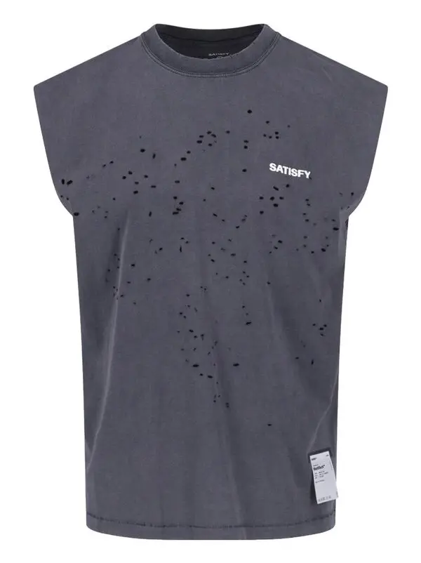 Satisfy Muscle T-shirt "mothtech - Gray