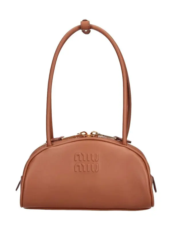 Miu Miu Small Shoulder Bag 'beau - Brown