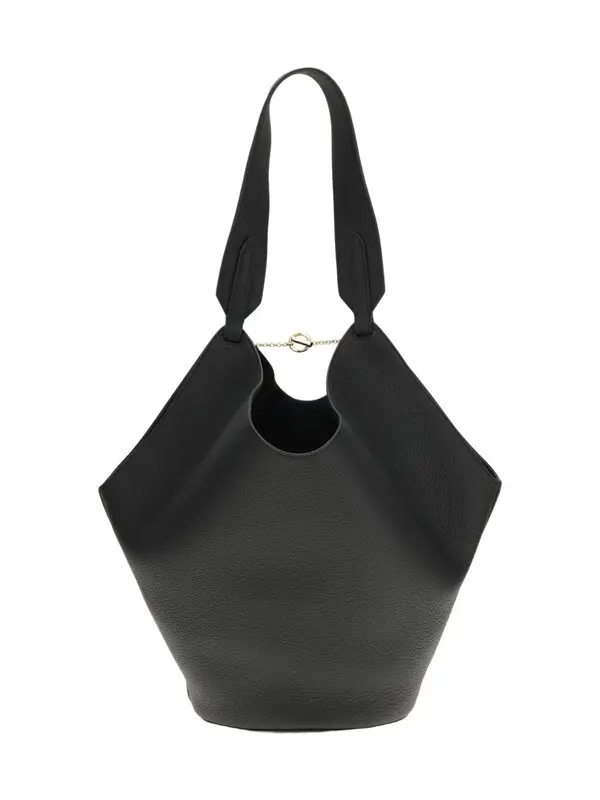 Khaite Lotus Small Shoulder Bag - Black
