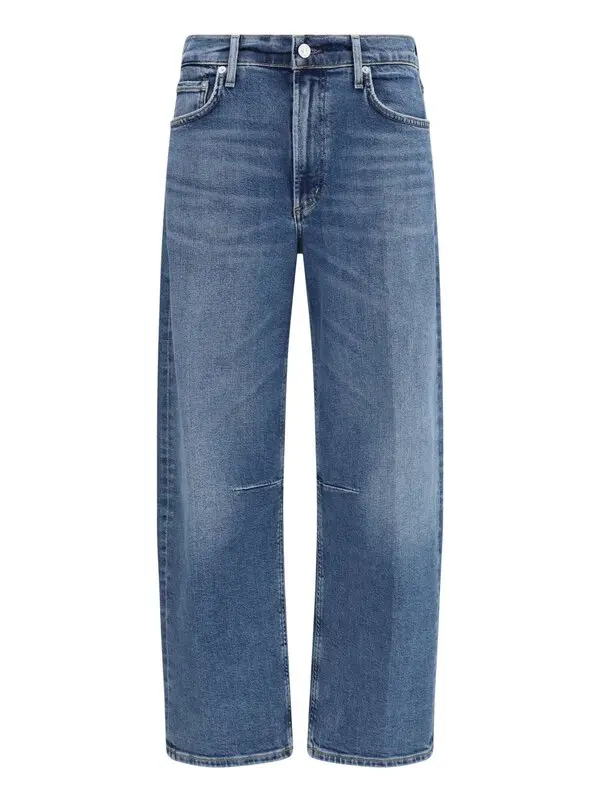 Citizens Of Humanity Miro High-rise Tapered Leg Jeans - Blue