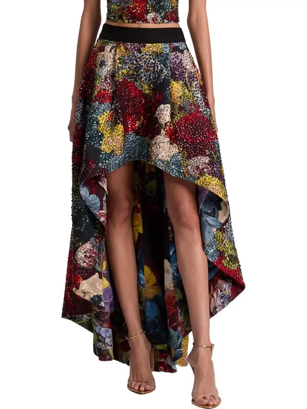 Alice + Olivia High-low Ballgown Skirt - Flourish
