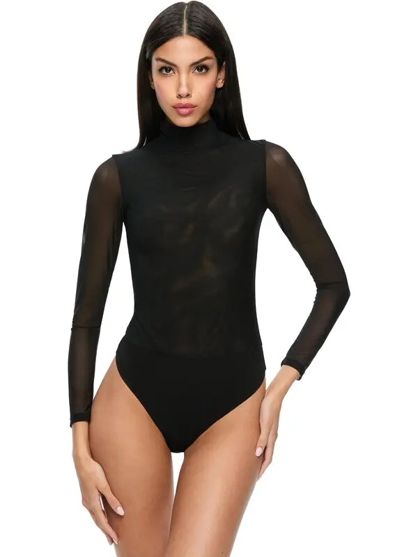 Alice + Olivia Clarinda Bodysuit - Black