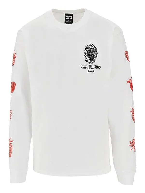 Obey Garden Classic Long-sleeved T-shirt An - White