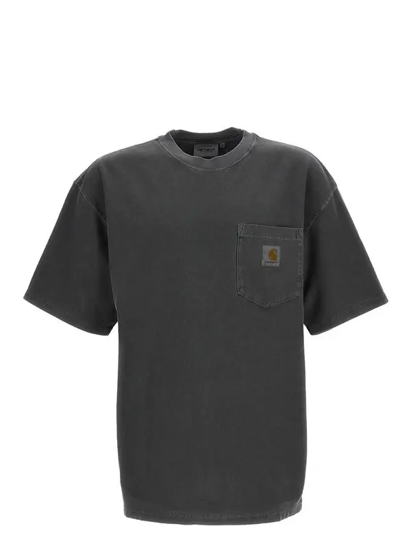 Carhartt Work In Progress Maglietta Loose Pocket - Black