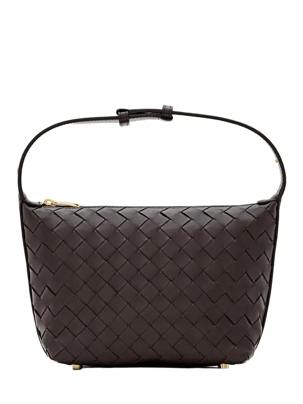 Bottega Veneta Mini Wallace Bag - Marrone