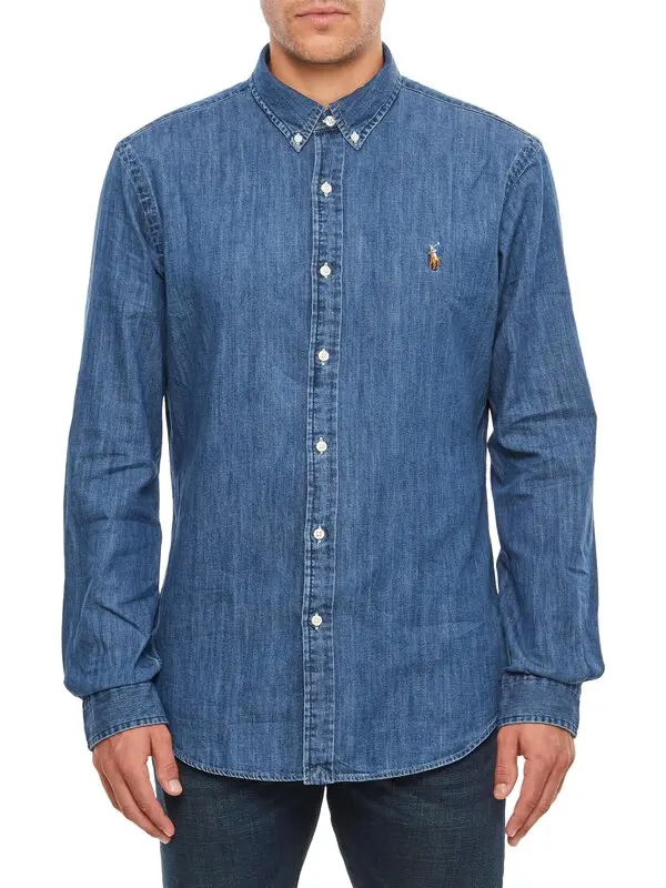 Polo Ralph Lauren Camicia Denim - Blu