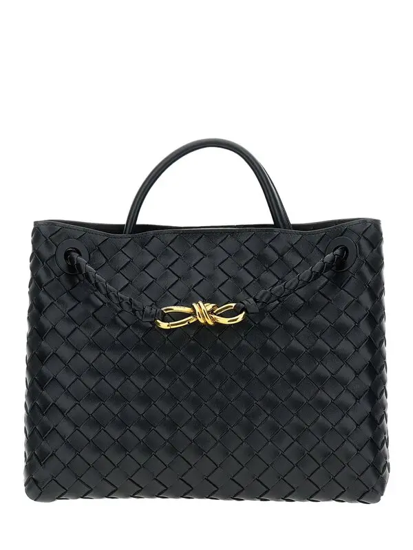 Bottega Veneta Andiamo Bag Medium - Nero