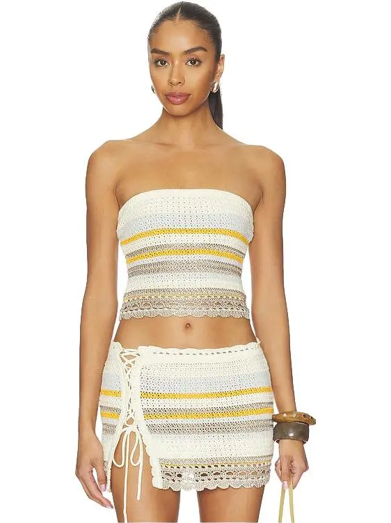 Tularosa Caila Strapless Top - Multi