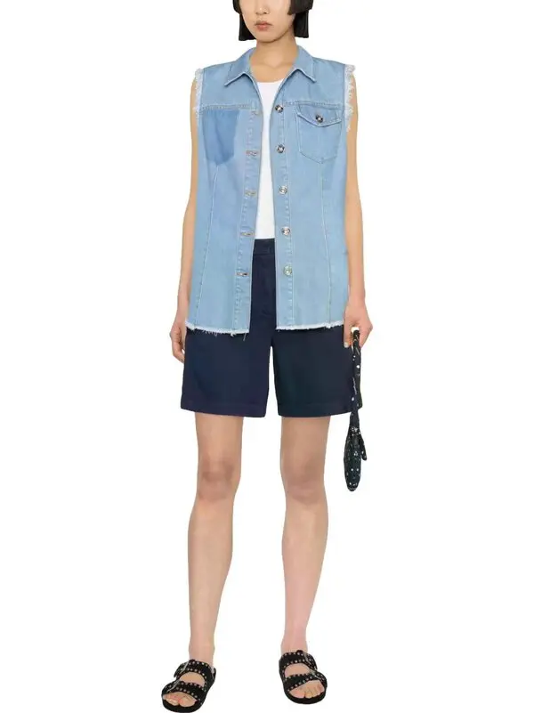 Jacob Cohen Straight-leg Chino Shorts - Blue