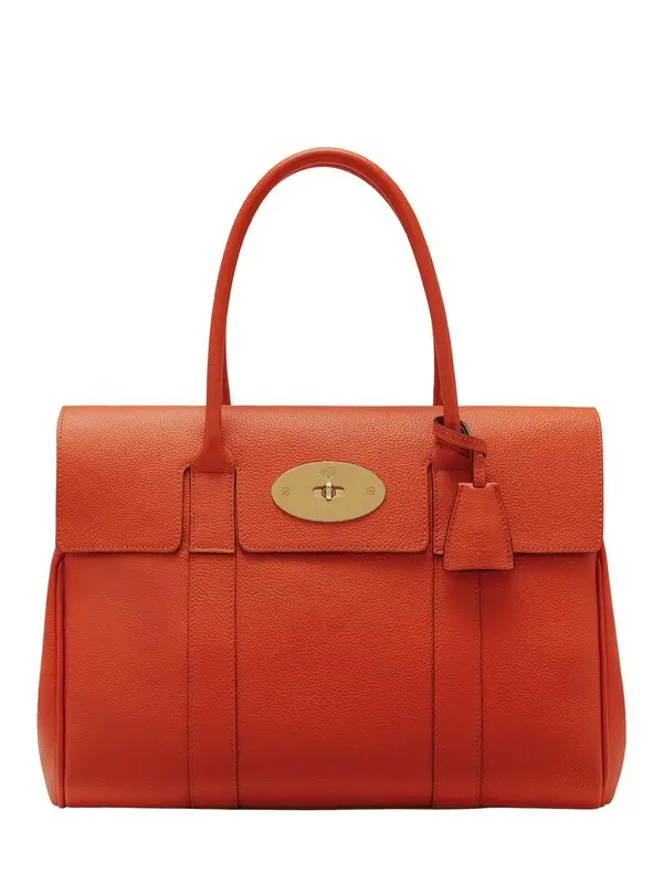 Mulberry Small Bayswater Top-handle Bag - Orange