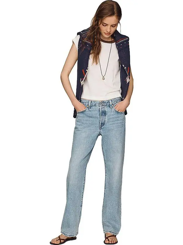 LEVI'S 501 90s High-rise Straight-leg Jeans - Fun Flare