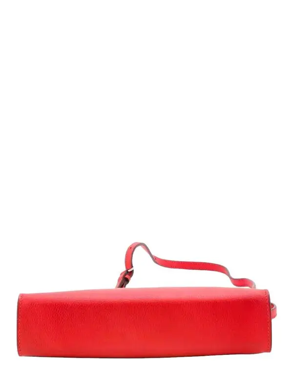 Hermès Clic-h Evercolor 21 Shoulder Bag - Red