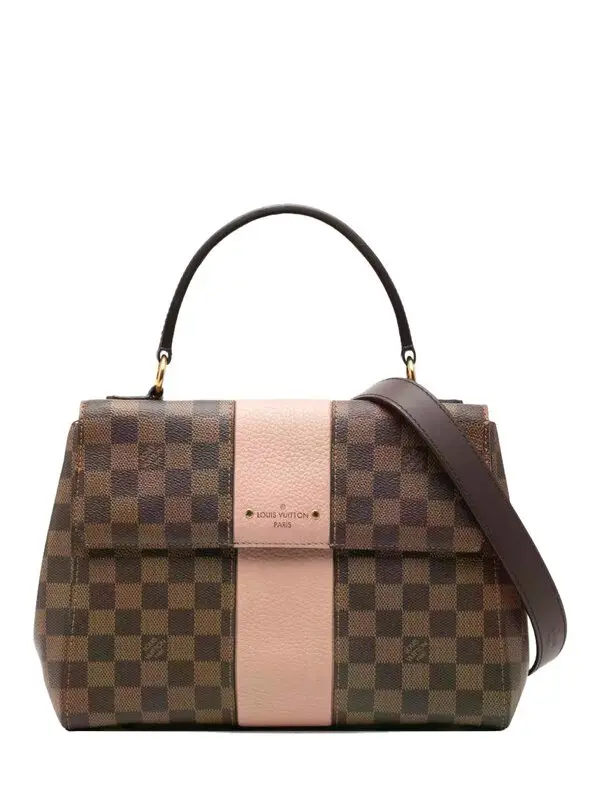 LOUIS VUITTON Damier Ebene Bond Street Satchel - Brown