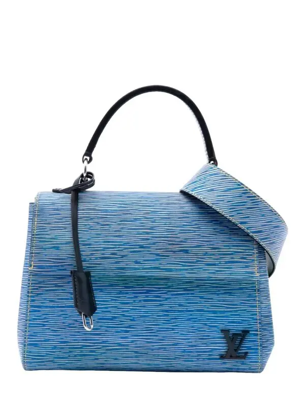 LOUIS VUITTON Epi Denim Cluny Bb Satchel - Blue